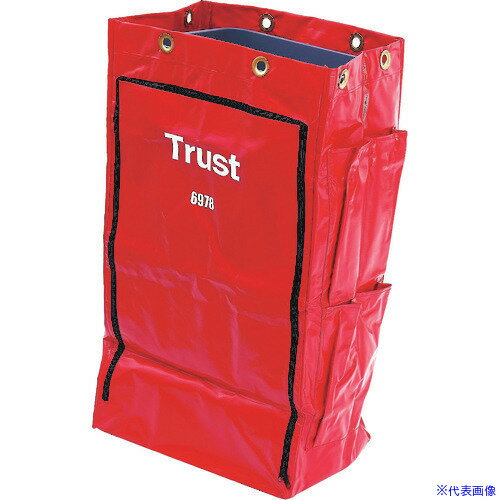 オレンジブック トラスコ中山　TRUSCOTKG トラスト クリーニングカート用 ポリライナー6978 レッド 〔品番:KTLJ104〕[ 注番:1939309]特長●各種オプションをセットすることで、さらに清掃作業効率が 上がります。仕様...