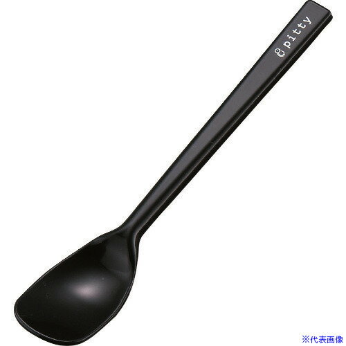 オレンジブック トラスコ中山　TRUSCOTKG 片力商事 ピティスプーン シリコン一体タイプ へら型 大 ブラック 〔品番:RSP3801〕[ 注番:1946042]特長●材質:ハンドル、スプーン/シリコンゴム 芯/ナイロン6●耐熱温度:...