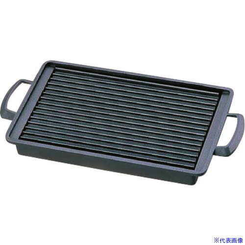 オレンジブック トラスコ中山　TRUSCOTKG マイン アルミ 焼肉プレート さざ波 (角)大 M11−315 〔品番:QYK4601〕[ 注番:1946402]特長●プレート部分は取り外しができ、洗浄が楽にできます。●プレート表面はフッ...