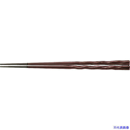 オレンジブック トラスコ中山　TRUSCOTKG 福井クラフト PBTうず彫箸(10膳入) 溜 90030732 〔品番:RHSE901〕[ 注番:1947172]特長●材質:PBT樹脂●耐熱温度200℃●※洗浄器対応仕様●全長(mm)：2...