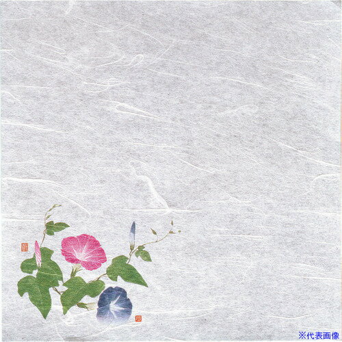 オレンジブック トラスコ中山　TRUSCOTKG ヤマコー 新・濡れ奉書紙(100枚入) 朝顔 〔品番:QHU19〕[ 注番:1947420]特長●薄口の特漉き雲竜和紙(無蛍光)を使用しています。●余分な油を吸収しますので、天紙としても最適...