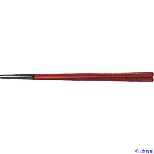 オレンジブック トラスコ中山　TRUSCOTKG 福井クラフト PBT四角木目箸(10膳入) 溜 90030781 〔品番:RHSD001〕[ 注番:1947443]特長●材質:PBT樹脂●耐熱温度200℃●※洗浄器対応仕様●全長(mm)：...