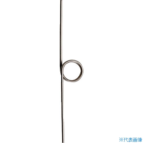 オレンジブック トラスコ中山　TRUSCOTRUSCO トーションばね ステンレス D4×d0.4×L16 180°4巻 20個入 左巻き 〔品番:TS33015LC〕[ 注番:1949418]特長●円筒形に巻かれたばねを、コイル中心線に対...