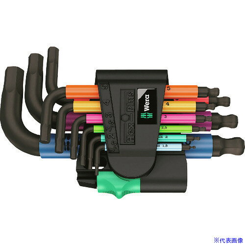 オレンジブック トラスコ中山　TRUSCOWera(ヴェラ) 950 SPKS ヘックスプラス六角レンチ 〔品番:133164〕[ 注番:1952332]特長●Wera社のヘックスプラス先端形状により、なめにくいです。仕様●セット内容(本)...