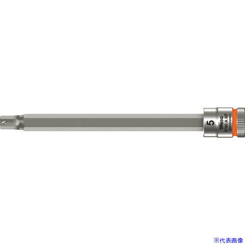 オレンジブック トラスコ中山　TRUSCOWera(ヴェラ) 8740A HFソケット Hex−Plus 5.0x100mm 〔品番:003336〕[ 注番:1952876]特長●ホールディングファンクション（HF）により、ボルトやナットを...