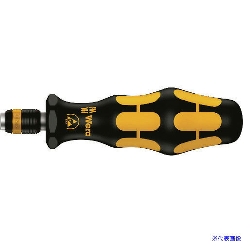 オレンジブック トラスコ中山　TRUSCOWera(ヴェラ) 816R ESD ビットホルダー 〔品番:051464〕[ 注番:1953270]特長●欧州規格EN61340-5-1に対応している静電対策の材質を使用しています。●ハンドル部分...