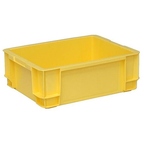 オレンジブック トラスコ中山　TRUSCOyazaki ポリテナー 21.5L PT−21 イエロー 〔品番:PT21STY10〕[ 注番:1953644]特長●工業用コンテナーです。●丈夫で保管・整理・運搬に便利です。用途●PT-14、2...