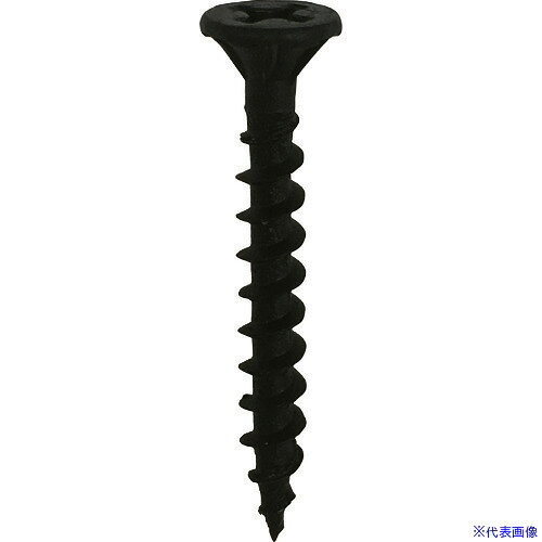 オレンジブック トラスコ中山　TRUSCODAIDOHANT SHC 軸細コーススレッドBK 3.3x16 (220本) 〔品番:10176837〕[ 注番:1953740]特長●軸部が細く、パーカー処理により木材への負担を軽減し打ち込みス...