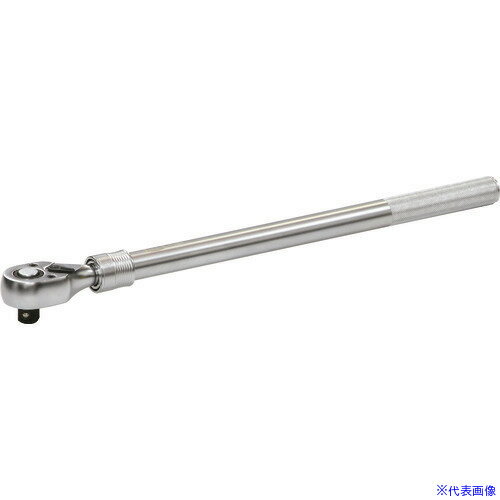 オレンジブック トラスコ中山　TRUSCOTONE 伸縮ラチェットハンドル(ホールドタイプ) 〔品番:RH4EH〕[ 注番:1954843]特長●長さを6段階調整可能です。●通常時はコンパクトサイズで大きなトルクが必要な時は伸ばして使用可能...