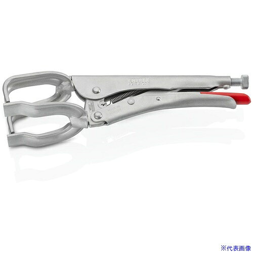 オレンジブック トラスコ中山　TRUSCOKNIPEX 4214−280 溶接用グリッププライヤー 〔品番:4214280〕[ 注番:1955221]特長●溶接時の異形材、平材を保持します。用途●溶接時の異形材、平材の保持に。仕様●全長(m...