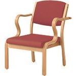 オレンジブック トラスコ中山　TRUSCOPLUS 39372)木製椅子 L・S肘 SH360 DB-ULAS36 RS 〔品番:DBULAS36RS〕[ 注番:1961785]特長仕様仕様2●木製椅子　L・S肘　SH360　DB−ULAS...