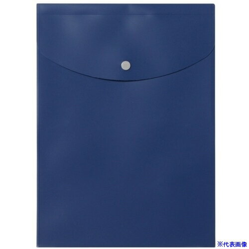 オレンジブック トラスコ中山　TRUSCOPLUS 88271)ポケット付エンベロープ 縦型マチ付 青 〔品番:FL120CHBL〕[ 注番:1962875]特長●背面にクリアポケットが付いたエンベロープです。●しっかりとまるホック式です。...