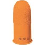 オレンジブック トラスコ中山　TRUSCOPLUS 35946)指サックC 小10本 KM−206H 〔品番:KM206H〕[ 注番:1964447]特長●指サック式の紙めくりです。●抗菌剤配合の素材を使用しています。仕様●色：オレンジ●内...