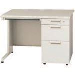 オレンジブック トラスコ中山　TRUSCOプラス 364845)片袖机 JS-107D-3 WH ホワイト 〔品番:JS107D3WH〕[ 注番:1964940]特長●シャープなフラットデザインのお求めやすいスチールデスクシリーズ「JSデス...