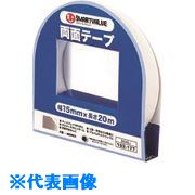 オレンジブック トラスコ中山　TRUSCOJTX 192177)両面テープ 15mm×20m B049J 〔品番:B049J〕[ 注番:1967701]特長●カッター付きで便利な両面テープです。●テープ残量がすぐわかる小窓付です。●お好みの...
