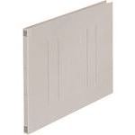 オレンジブック トラスコ中山　TRUSCOPLUS 98219)フラットファイル縦罫B4E No.012NT GY 1冊 〔品番:NO.012NTGY〕[ 注番:1967749]特長●とじ具を外すだけ、簡単・分別廃棄可能なノンステッチ（とじ...