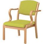 オレンジブック トラスコ中山　TRUSCOPLUS 39374)木製椅子 L・S肘 SH360 DB-ULAS36 YG 〔品番:DBULAS36YG〕[ 注番:1968112]特長仕様仕様2●木製椅子　L・S肘　SH360　DB−ULAS...