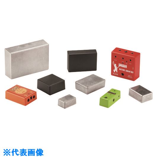 オレンジブック トラスコ中山　TRUSCOタカチ アルミダイキャストボックス ブラック 〔品番:TD463B〕[ 注番:1968970]特長●耐衝撃性に優れたボックスです。●薄型でコーナーR付のすっきりした小型で丸みのあるデザインです。用途...