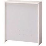 オレンジブック トラスコ中山　TRUSCOPLUS 346618)ハイカウンター BF-09H W4/M4 シルバー 〔品番:BF09HW4M4〕[ 注番:1969674]特長●デスクシリーズ「b−Foret（ビーフォレット）」ハイカウンタ...