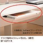 オレンジブック トラスコ中山　TRUSCOPLUS 331580)b-Foret A3引出 BF-A3TH-K W4 鍵付 〔品番:BFA3THKW4〕[ 注番:1972811]特長●多様なワークスタイルを実現するデスクシリーズ「b−For...