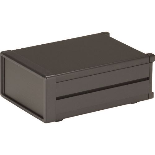 オレンジブック トラスコ中山　TRUSCOタカチ メタルシステムケース ブラック 〔品番:MS1774335B〕[ 注番:1975064]特長●ケースコーナーに丸みをもたせたソフトな感じとビスが表面に露出しないデザイン性に優れたケースです。...