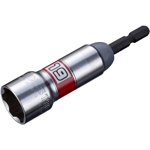 オレンジブック トラスコ中山　TRUSCOロブテックス ストロック スタンダードソケット 高耐久タイプ サーフェイス 対辺19mm 〔品番:DSX19SF〕[ 注番:1975941]特長●長軸のトーション効果により、軸が折れにくく長寿命です...
