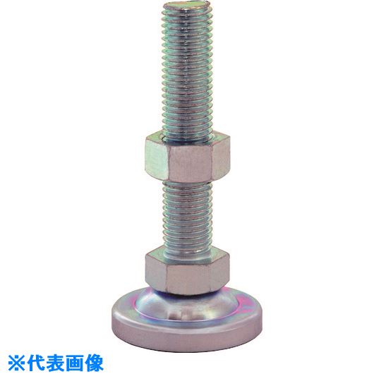 オレンジブック トラスコ中山　TRUSCOコノエ S-Vドーム型重量物用サンアジャストボルト 16x75 〔品番:SVRW16X75〕[ 注番:1977571]特長●強靭な台座部分で重量物向けのアジャストボルトです。●ドーム形状で求心機能に...