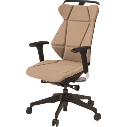 オレンジブック トラスコ中山　TRUSCOITOKI フリップフラップチェア可動肘 〔品番:KF837GCHTTY3〕[ 注番:1981027]特長●“折り紙”の発想から生まれた多面で構成されたデザインは、さまざまな姿勢に応じて体を包み込む...