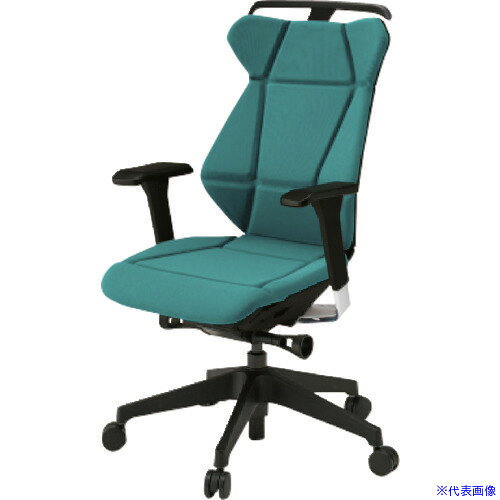 オレンジブック トラスコ中山　TRUSCOITOKI フリップフラップチェア可動肘 〔品番:KF867GCHTTA3〕[ 注番:1981062]特長●“折り紙”の発想から生まれた多面で構成されたデザインは、さまざまな姿勢に応じて体を包み込む...