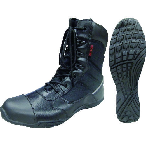 オレンジブック トラスコ中山　TRUSCO富士手袋 勝鳶 高所用長編オーバーキャップ 黒(ブラック) 26.0cm 〔品番:8123BK26.0〕[ 注番:1982377]特長●外付け鉄心仕様でハードな作業でも靴先が破れません。●脱ぎ履きが...