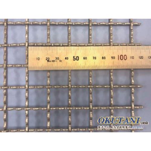 オレンジブック トラスコ中山　TRUSCOOKUTANI 亜鉛メッキ鉄線クリンプ織金網 2.6パイ×20mm目 910幅 〔品番:CRG2.620910〕[ 注番:1985558]特長●線に波形の屈曲を施し、縦・横線をはめ合わせて織られた金...