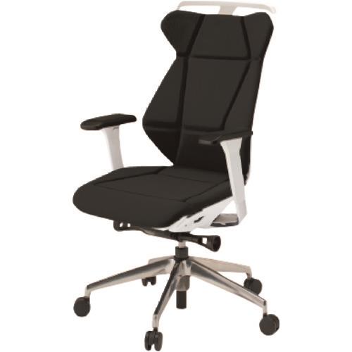 オレンジブック トラスコ中山　TRUSCOITOKI フリップフラップチェア可動肘 〔品番:KF837GCHZWT1〕[ 注番:1988930]特長●“折り紙”の発想から生まれた多面で構成されたデザインは、さまざまな姿勢に応じて体を包み込む...