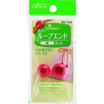 オレンジブック トラスコ中山　TRUSCOCLOVER カラーループエンド 15mm 赤 〔品番:26104〕[ 注番:1989901]特長●ひもの結び目のカバーです。●袋物のアクセントにも。●豊富な色数でカラーコーディネートが楽しめます。...