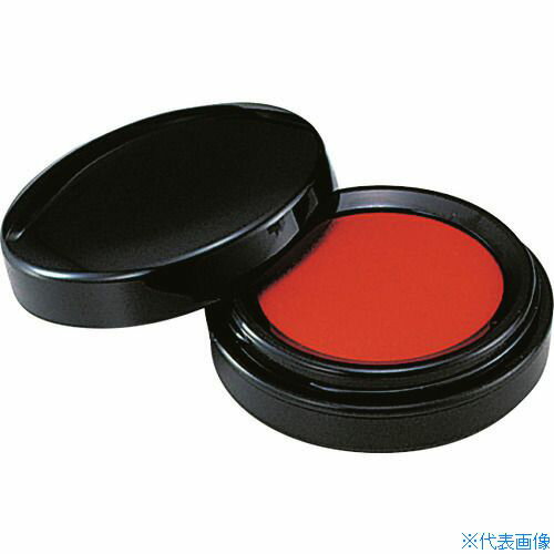 オレンジブック トラスコ中山　TRUSCOシヤチハタ 朱肉 30号 〔品番:MG30EC〕[ 注番:1990075]特長●乾きが速く、にじみの少ない鮮明な印影で、転写しにくく耐久性にも優れています。●長期保存書類への捺印にも安心です。仕様●...