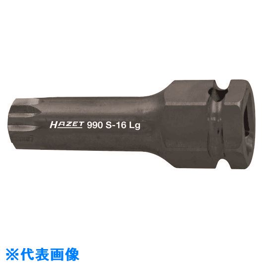 オレンジブック トラスコ中山　TRUSCOHAZET XZNインパクトソケット(XZNタイプ・差込角12.7mm) 〔品番:990S16LG〕[ 注番:1992525]特長用途●自動車・産業機械修理に。仕様●差込角(mm)：12.7●全長(...