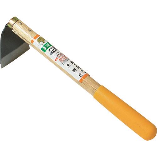 オレンジブック トラスコ中山　TRUSCO金象 象片手鍬 幅広 300mmシイ柄 グリップ付 〔品番:196550〕[ 注番:1992545]特長●ベランダや庭での家庭菜園向けコンパクトツールです。用途●家庭菜園での土寄せ、掘り起こし作業に...