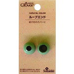 オレンジブック トラスコ中山　TRUSCOCLOVER ナチュラルカラーループエンド ベージュグリーン 〔品番:26234〕[ 注番:1993040]特長●ひもの結び目のカバーです。●袋物のアクセントにも。●ナチュラルテイストの生地に合わせ...
