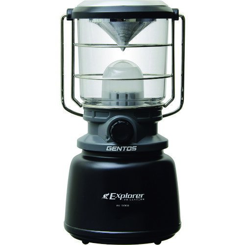 オレンジブック トラスコ中山　TRUSCOGENTOS LEDランタン Explorer 〔品番:EX1300D〕[ 注番:2000095]特長●白色・昼白色・暖色と調色機能付きです。●スイッチ部を回せば明るさ調節が可能です。●ハンガーフッ...