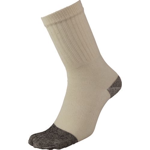 オレンジブック トラスコ中山　TRUSCO福徳 #4046-4P-M 消臭サポーター指又付キナリ4足組 〔品番:40464PM〕[ 注番:2001886]特長●人気色の日本製の消臭サポーターソックスです。仕様●色：キナリ●サイズ(cm)：2...