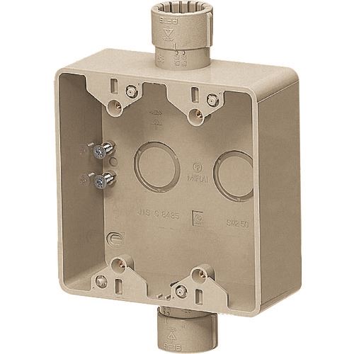 オレンジブック トラスコ中山　TRUSCO未来 露出スイッチボックス(Gタイプ) 〔品番:SW2S16WFG〕[ 注番:2003559]特長仕様仕様2●露出スイッチボックス（Gタイプ）材質/仕上セット内容/付属品注意原産国（名称）日本JAN...