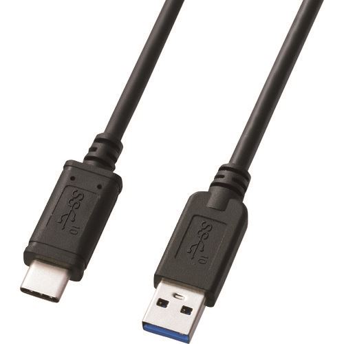 オレンジブック トラスコ中山　TRUSCOSANWA USB3.1Gen2TypeC−Aケーブル 〔品番:KU31CA10〕[ 注番:2005538]特長●USBタイプC-AのUSB3.1ケーブルでUSB認証取得品です。●両面させるUSBT...