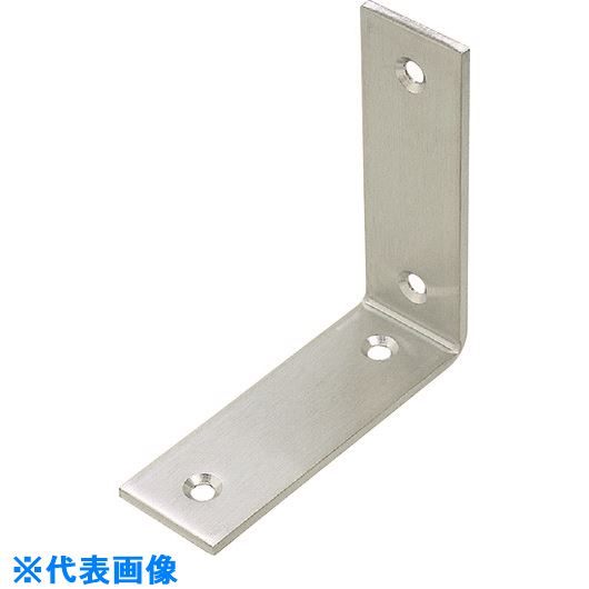 オレンジブック トラスコ中山　TRUSCO水本 ジョイント金具 ステンレス コーナー金具(角)ヘアーライン 長さ105mm 幅20mm 〔品番:A1685〕[ 注番:2010440]特長●座繰りが両面に付いています。●内向きでも外向きでも使...