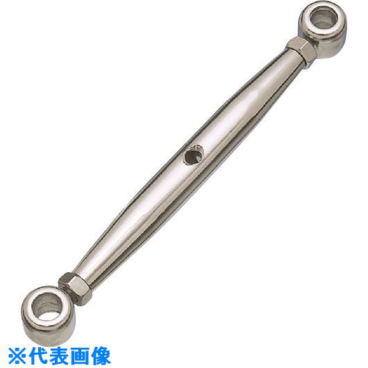 オレンジブック トラスコ中山　TRUSCO水本 ステンレス パイプターンバックルA＆A 捻子径M5 〔品番:TBP5AM〕[ 注番:2010472]特長●枠を回転させると、ゆるめたり、締めたりすることができます。●枠式とは違い、パイプタイプ...