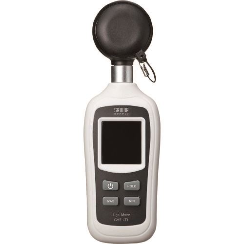 オレンジブック トラスコ中山　TRUSCOSANWA デジタル照度計 〔品番:CHELT1〕[ 注番:2011752]特長●小型サイズで携帯性に優れた、気温測定機能付きのデジタル照度計です。●簡単に操作できるデジタル表示の照度測定器です。●...