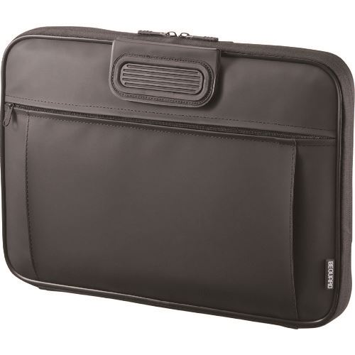 オレンジブック トラスコ中山　TRUSCOSANWA 衝撃吸収インナーケース(15.6型ワイド) 〔品番:INH16BKN〕[ 注番:2011916]特長●折りたたみ式ハンドル＋底面強化EVAフォーム内蔵、衝撃吸収インナーケースです。●持ち...