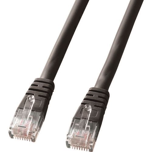 オレンジブック トラスコ中山　TRUSCOSANWA Cat 5e単線LANケーブル(5m・ブラック) 〔品番:KBT5T05BKN〕[ 注番:2011958]特長●性能をフルに引き出せる「単線」仕様の高品質エンハンスドカテゴリ5LANケー...