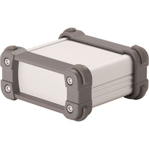 オレンジブック トラスコ中山　TRUSCOタカチ コーナーガード付アルミケース EMCシールドタイプ シルバー/グレー 〔品番:EXPE20625SG〕[ 注番:2020835]特長●上下カバー内部が無処理で、導電性ガスケットを使用したEM...