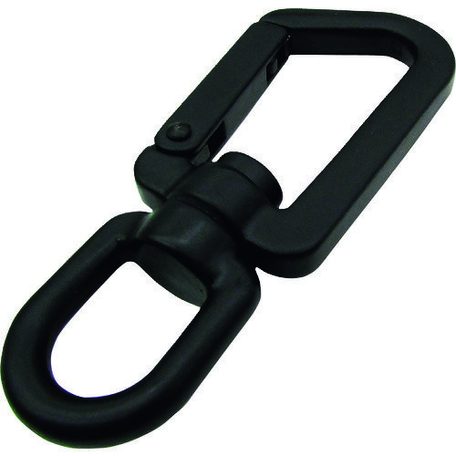 オレンジブック トラスコ中山　TRUSCO水本 ステンレス スイベルスナップZ型 黒色塗装 線径8mm 長さ123mm 〔品番:B2852〕[ 注番:2021979]特長●つや消し黒色に塗装しているので反射せず、目立ちにくいです。●アイの部...