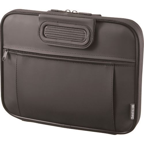 オレンジブック トラスコ中山　TRUSCOSANWA 衝撃吸収インナーケース(10.1〜12.1型) 〔品番:INH10BKN〕[ 注番:2022725]特長●折りたたみ式ハンドル＋底面強化EVAフォーム内蔵、衝撃吸収インナーケースです。●...