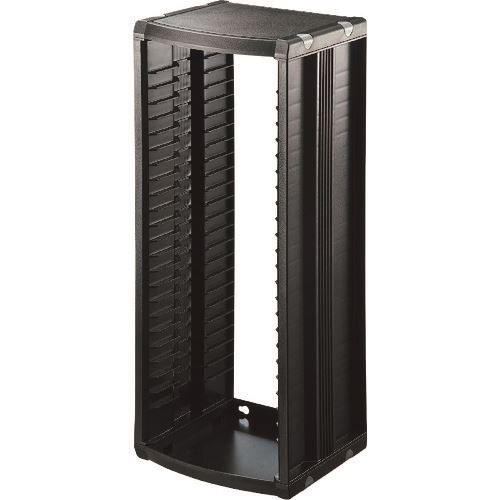 オレンジブック トラスコ中山　TRUSCOSANWA 組立て式CDラック 〔品番:FCDCB26BK〕[ 注番:2024316]特長●一般的な音楽CDプラケースを26枚収納できる組立て式のCDラックです。●増設・連結も可能です。●一般的な音...